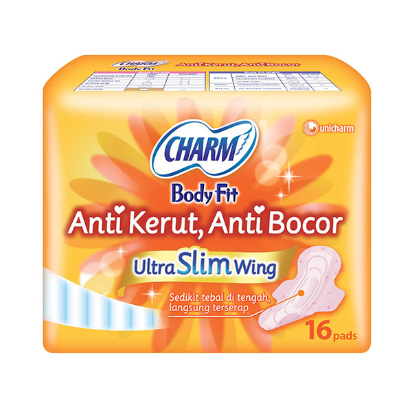 Hypermart :: CHARM BODY FIT ULTRA SLIM WING 16 PCS